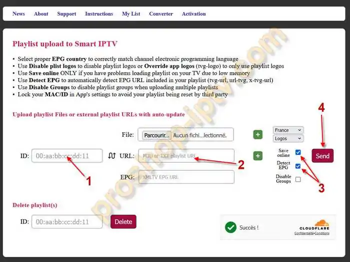 Tuto Smart iptv (siptv)